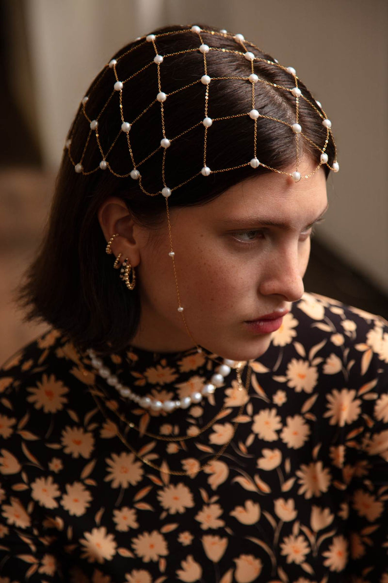 Bijou de tête Toison Dorée - Perles de culture – YAY Paris
